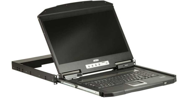 CL5716M 16-Port PS/2-USB VGA Single Rail 17" LCD KVM Switch