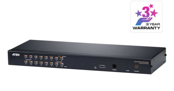 KH1516AI - Local/Remote Shared Access 16-Port Multi-Interface Cat 5 KVM ...