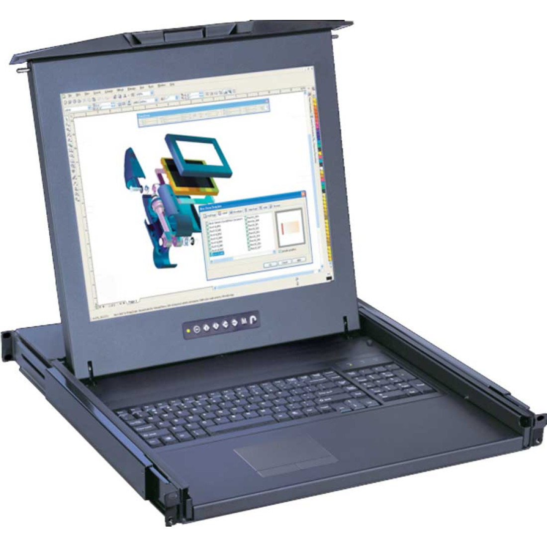 RKP117e_EU - 17" LED-backlit LCD Console Drawer